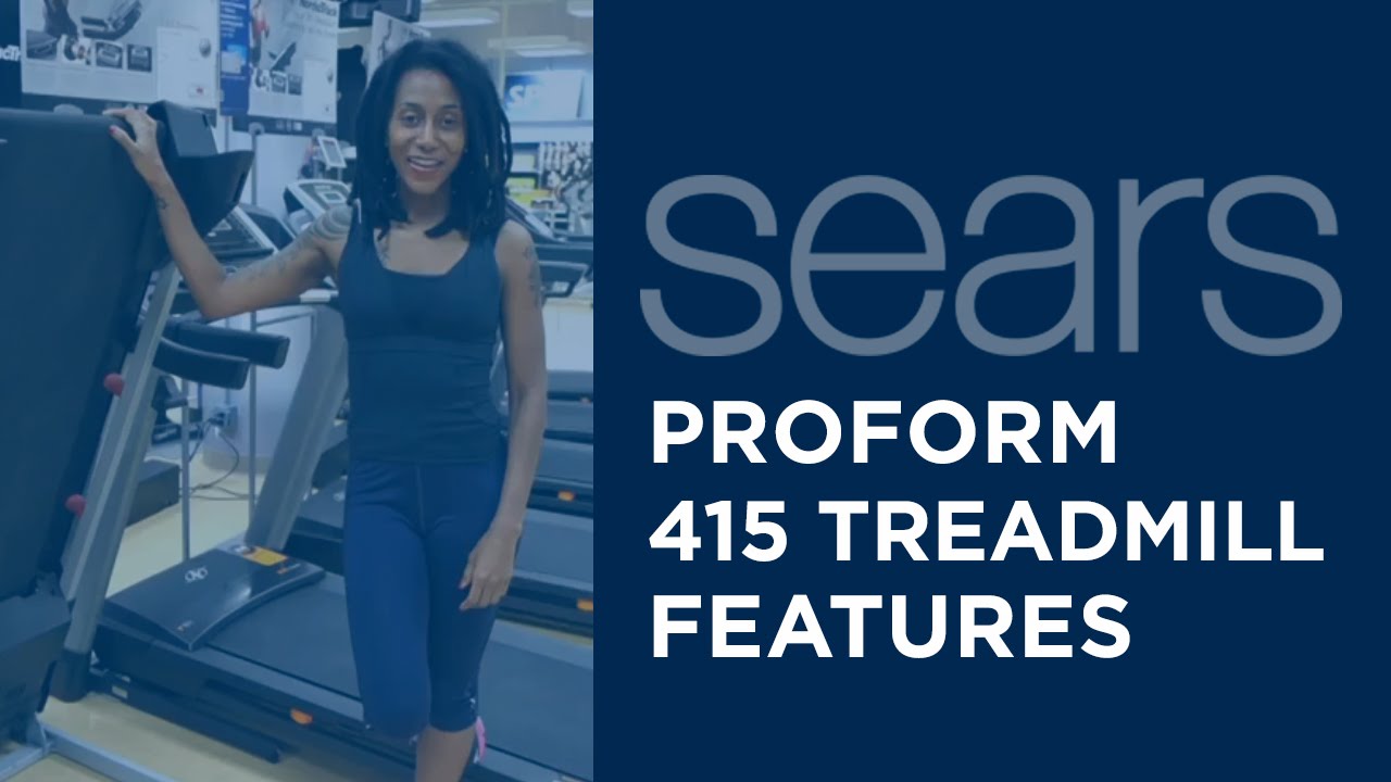ProForm 415 Crosswalk Treadmill Feature - Fold it Like a Flapjack