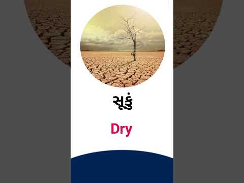 Dry meaning in Gujarati - English Dictionary