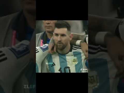 The moment MESSI Realised he won the WorldCup #messi #football #qatar2022 #zleffy