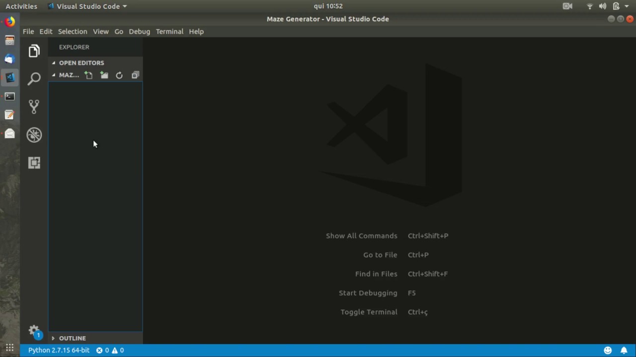 Maze Generator in Python - Part 1