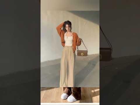Casual Korean outfits for girls #outfit #korean# #casual