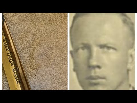 WWII SS Untersturmfuhrer, Nazi and Gestapo Inspector Karl Gluck-his life and his Personal SS Dagger