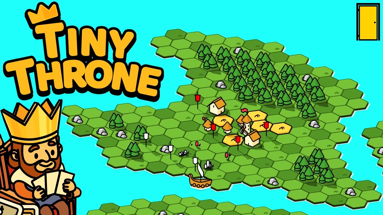 The King Of Hexes | Tiny Throne (Kingdom Building Deckbuilder Roguelike)