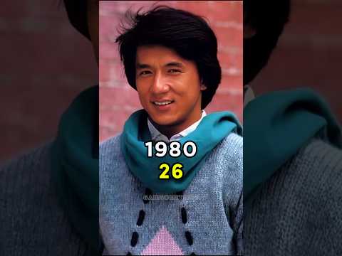 Evolution of Jackie Chan (1977-2024) #evolution #shorts