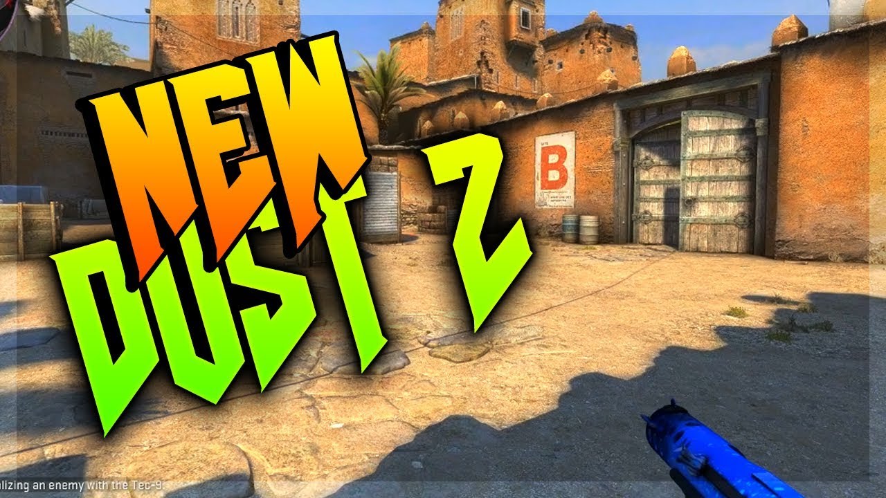 CSGO - The new Dust 2 remake 2017 ENTIRE MAP SHOWCASE