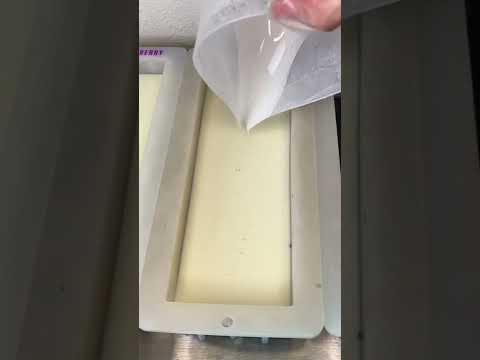 Making the #gay #pride flag #soap