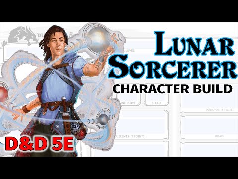 Lunar Sorcerer Character Build D&D 5E - Twinned Spell Metamagic - Dragonlance Lunar Sorcerer Review