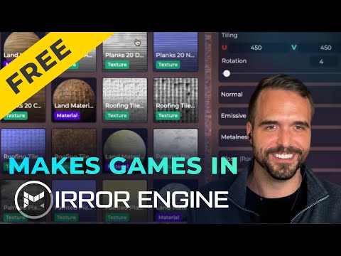 Make Games in Mirror Engine V3: Assets (Thousands of Free Materials)