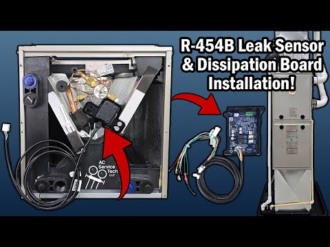 A2L R-454B Leakage Sensor and Dissipation/Mitigation Board Wiring Install Carrier/Bryant/Payne Unit!