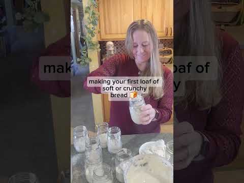 Naming your sourdough starter. Sourdough online course. Comment sourdough for details #sourdough