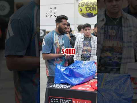 I Bought A $400 Mystery Box At Sneaker Con! #viral #funny #yt #trending #comedy