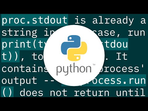 CompletedProcess from subprocess.run() doesn't return a string