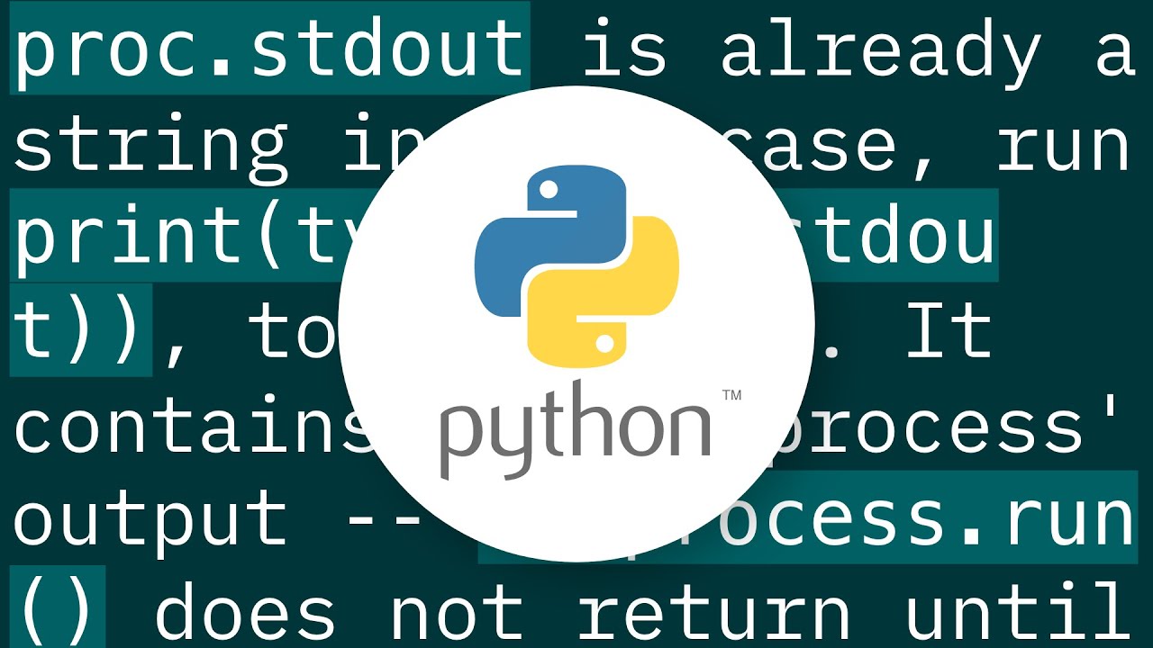 CompletedProcess from subprocess.run() doesn't return a string