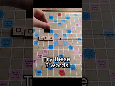 These 3 words each have 4 O's! #scrabble