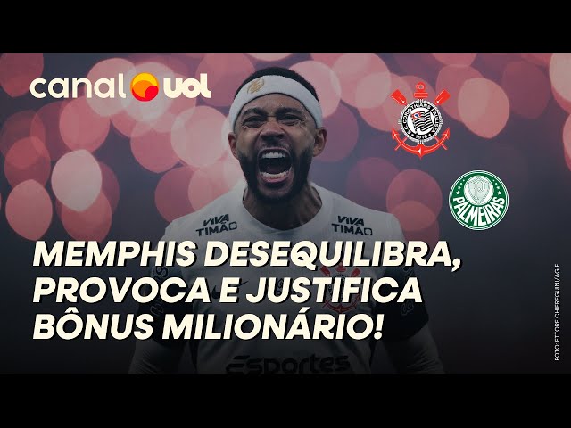 Corinthians: Memphis ganhará 94% do prêmio do Paulistão; veja valor