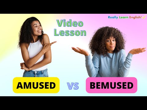 AMUSED vs BEMUSED: What's the Difference?