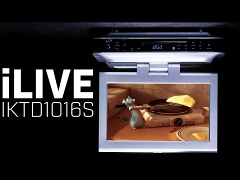 iLive IKTD1016S Under Cabinet Kitchen TV
