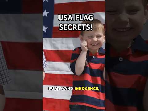 USA Flag Meaning: Hidden Secrets Behind the Stars and Stripes! #shorts