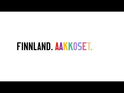 Finnland. ABC.