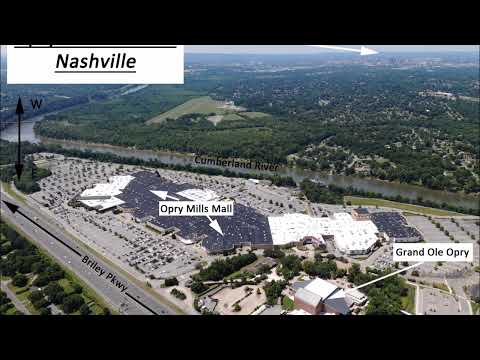 Nashville, TN Aerial Architectural & Sun Path Diagram Analysis