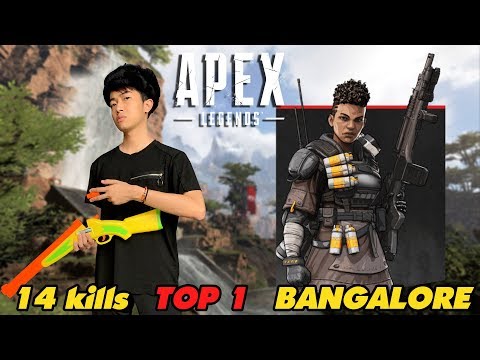 CrisDevilGamer TOP 1 APEX LEGENDS BANGALORE 14 KILLS