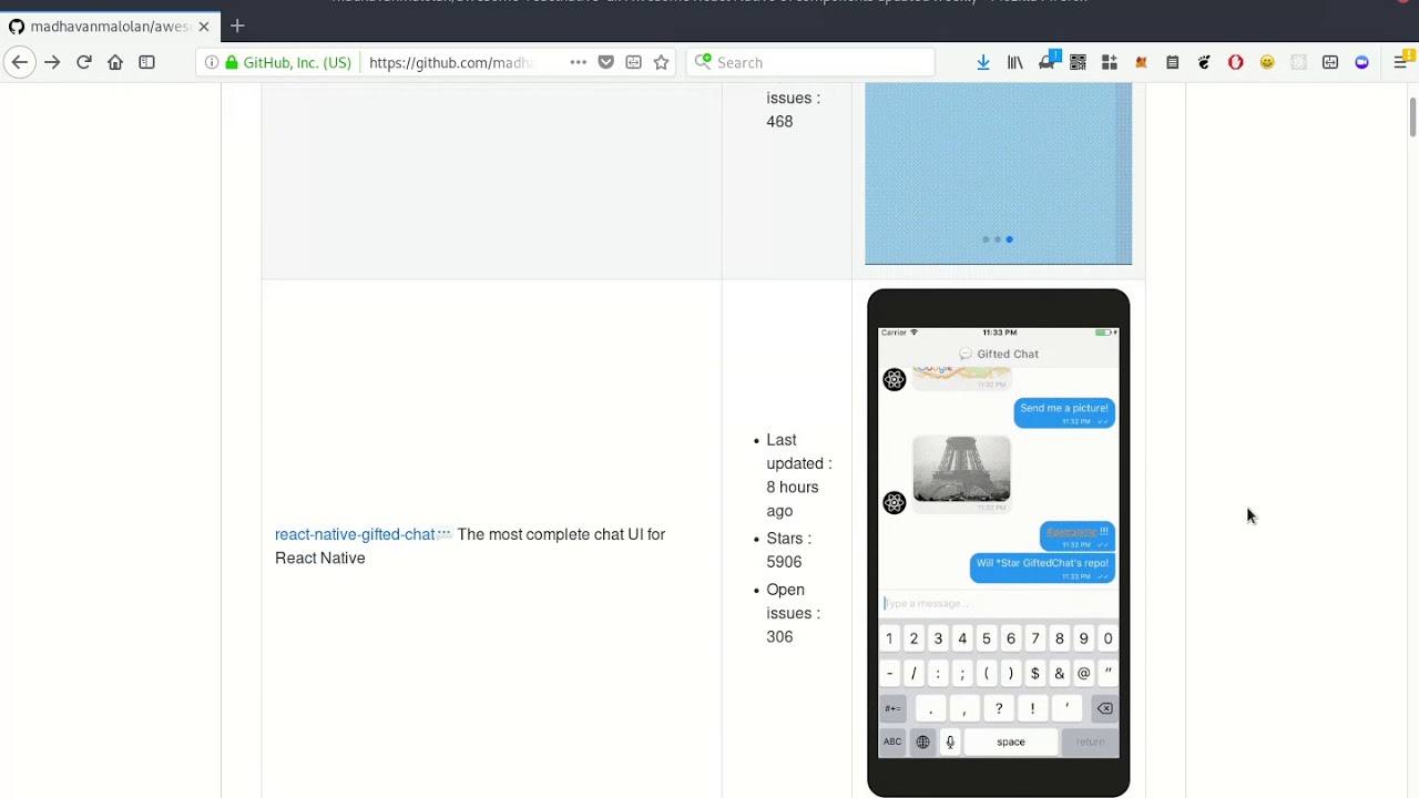 Awesome React Native UI - GitHub