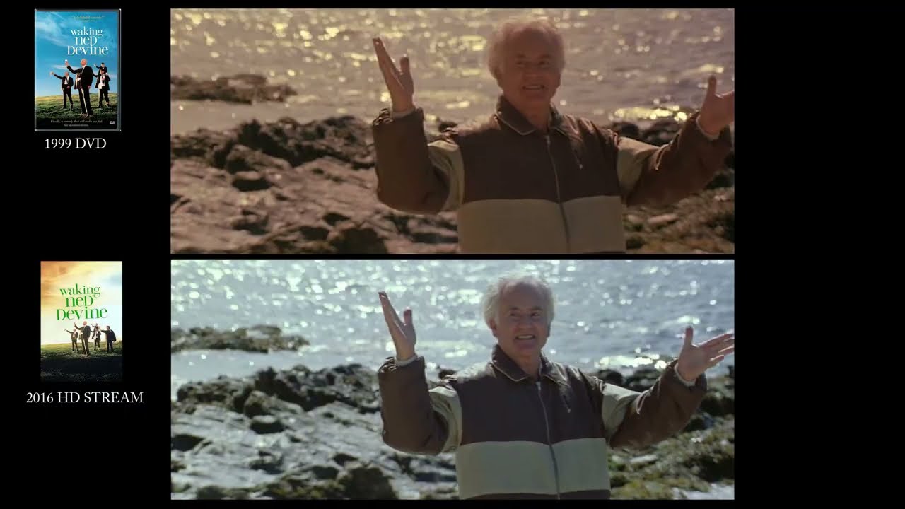 Waking Ned Devine (1998) DVD-HD Comparison