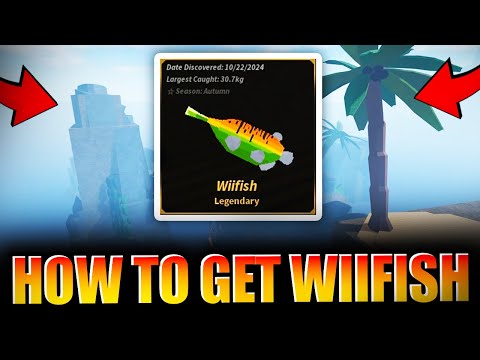 Where To Find Wiifish In Fisch Roblox | Wiifish Location 2025