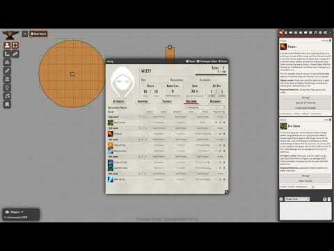 Spell Templates for dnd5e in Foundry VTT WIP