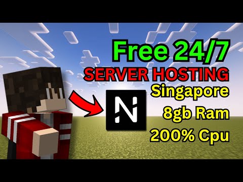 BEST FREE 24/7 Minecraft Server Hosting in Singapore! 🔥 | 8gb Ram | Java & MCPE | No Lag