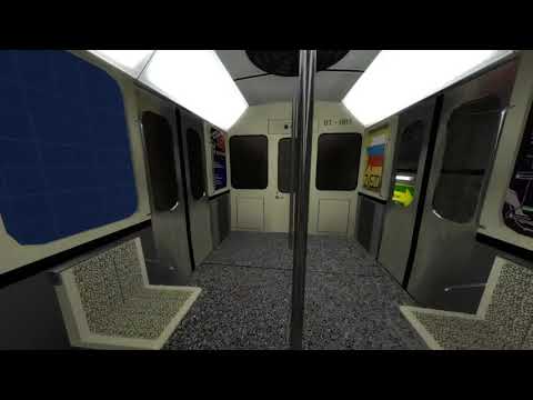 Metro de Montréal - MR-63 Modelisation 3D