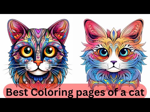 Best Coloring Pages of Cat