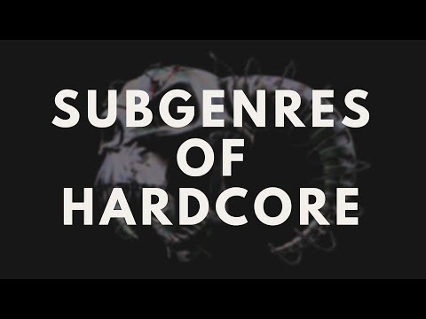 THE SUBGENRES OF HARDCORE TECHNO