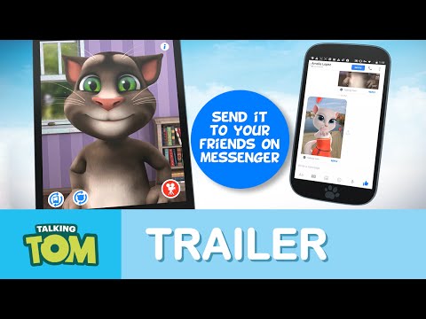 Talking Tom for Messenger - App Trailer