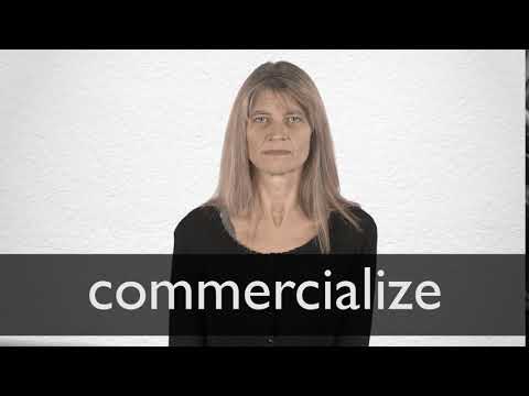 COMMERCIALIZE definition and meaning | Collins English Dictionary