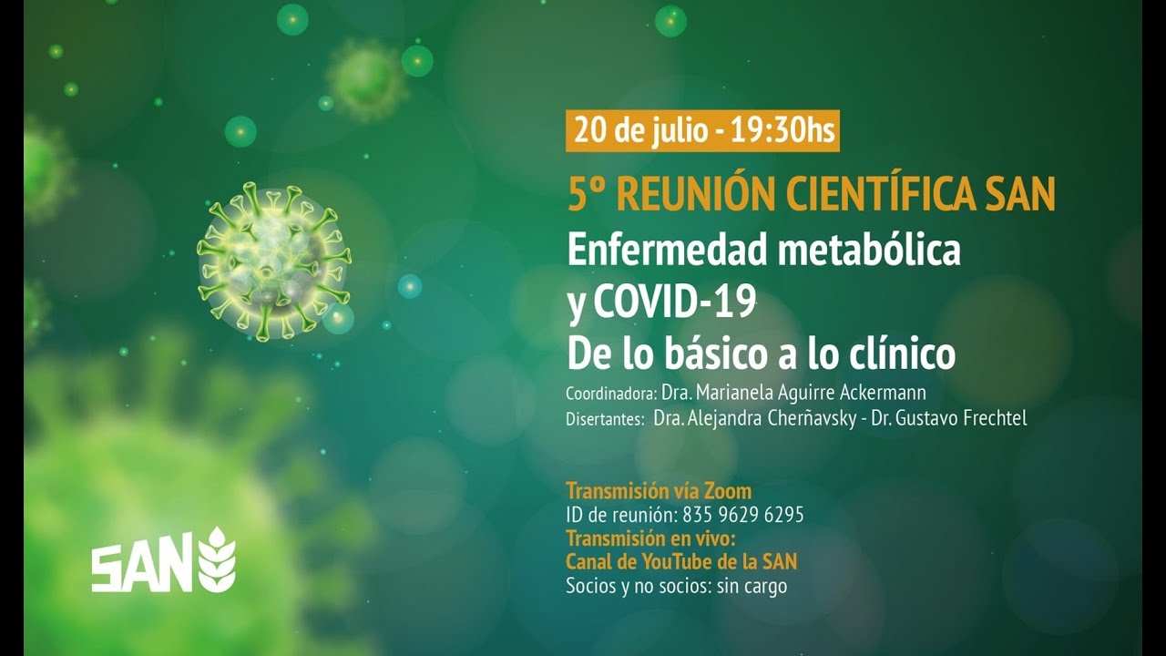 5º REUNION CIENTÍFICA SAN 2020