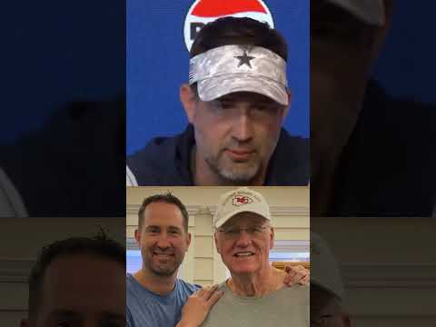 Cowboys Brian Schottenheimer Gets Emotional Talking About his Dad Marty on Father’s Day Weekend