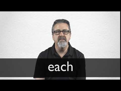 EACH definition and meaning | Collins English Dictionary