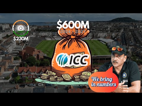 ICC Revenue Drama EXPOSED! 😱 Is India's 38.5% Share Fair? 🏏 #cricketnews #icc #indiancricket