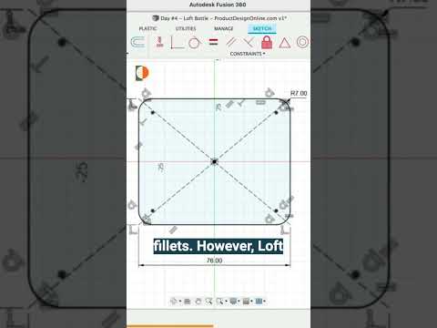 Fusion 360 Best Practice: Modeling Fillets vs Sketch Fillets #fusion360 #autodesk