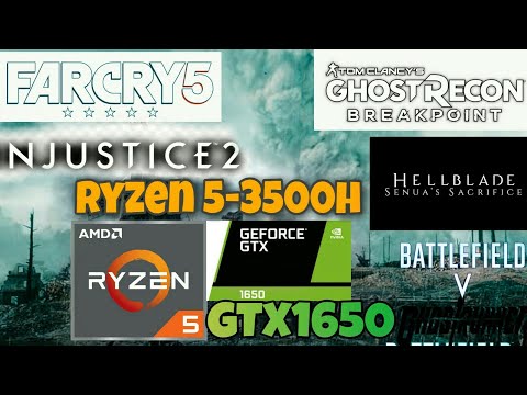 HP PAVILION GAMING LAPTOP [RYZEN-5 3500h GTX 1650] GAMES TEST (2021)