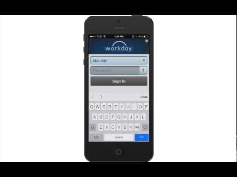 How to Install and Log in to Workday for iPhone