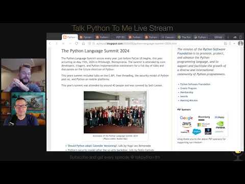 Python Language Summit 2024 - Talk Python to Me Ep.475