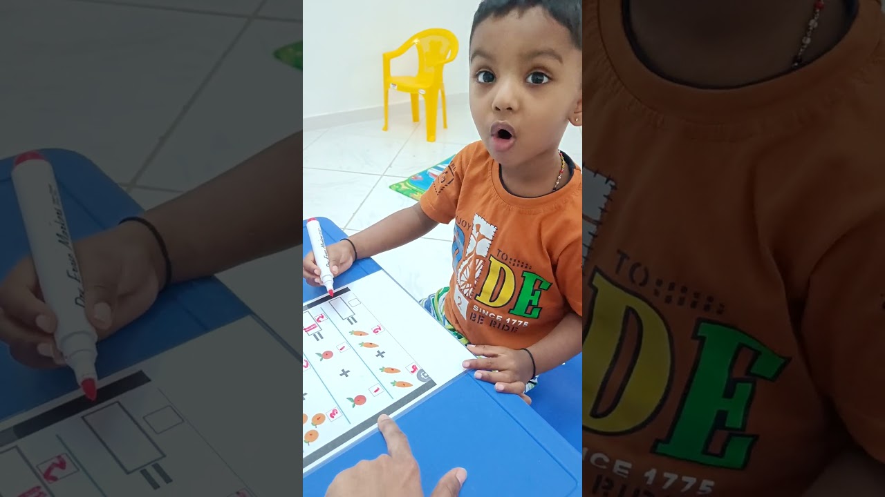 Learning Math basics Addition worksheets #toddlerlearning #toddleractivites #toddlerlife #mathslove
