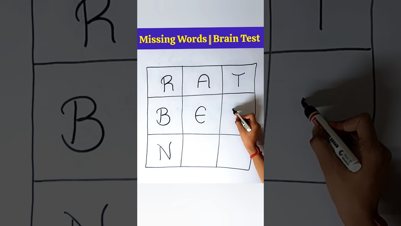Missing Words || Brain Test 🤔#maths #mathstricks #mathematics #mathematicsproblem @study_care0