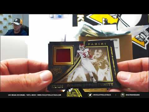 2016 Panini Black Gold Collegiate FB 2-Box Random Serial # Break #70