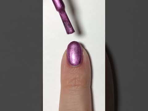 Pink Chrome Nail Polish?? | Sally Hansen Color Foil Fuschia-Ristic | ASMR