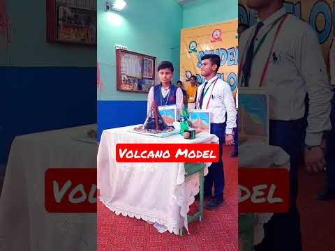 Volcano Model #science #model #experiment #volcano #education #school #indian #amazing #facts