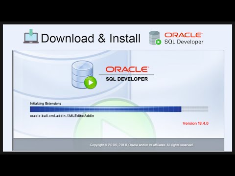 Download and Install Oracle SQL Developer