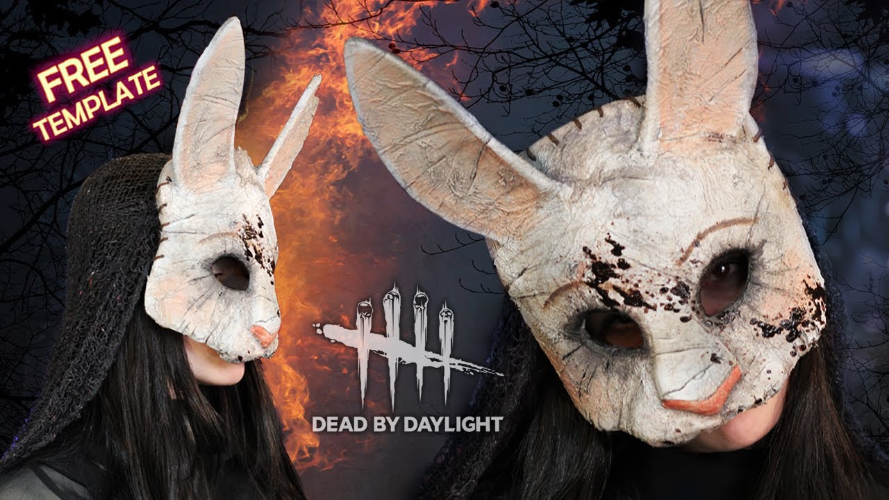How to Make a Huntress Cosplay Mask Dead By Daylight - Free Foam Template DBD or Bio Shock Splicer